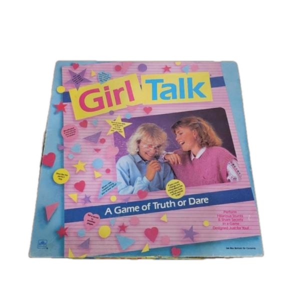 golden | Toys | Girl Talk 8s Truth Or Dare Board Game Vintage | Poshmark